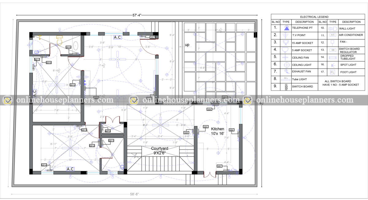 Online Electrical Layout for personalized design by professionals.